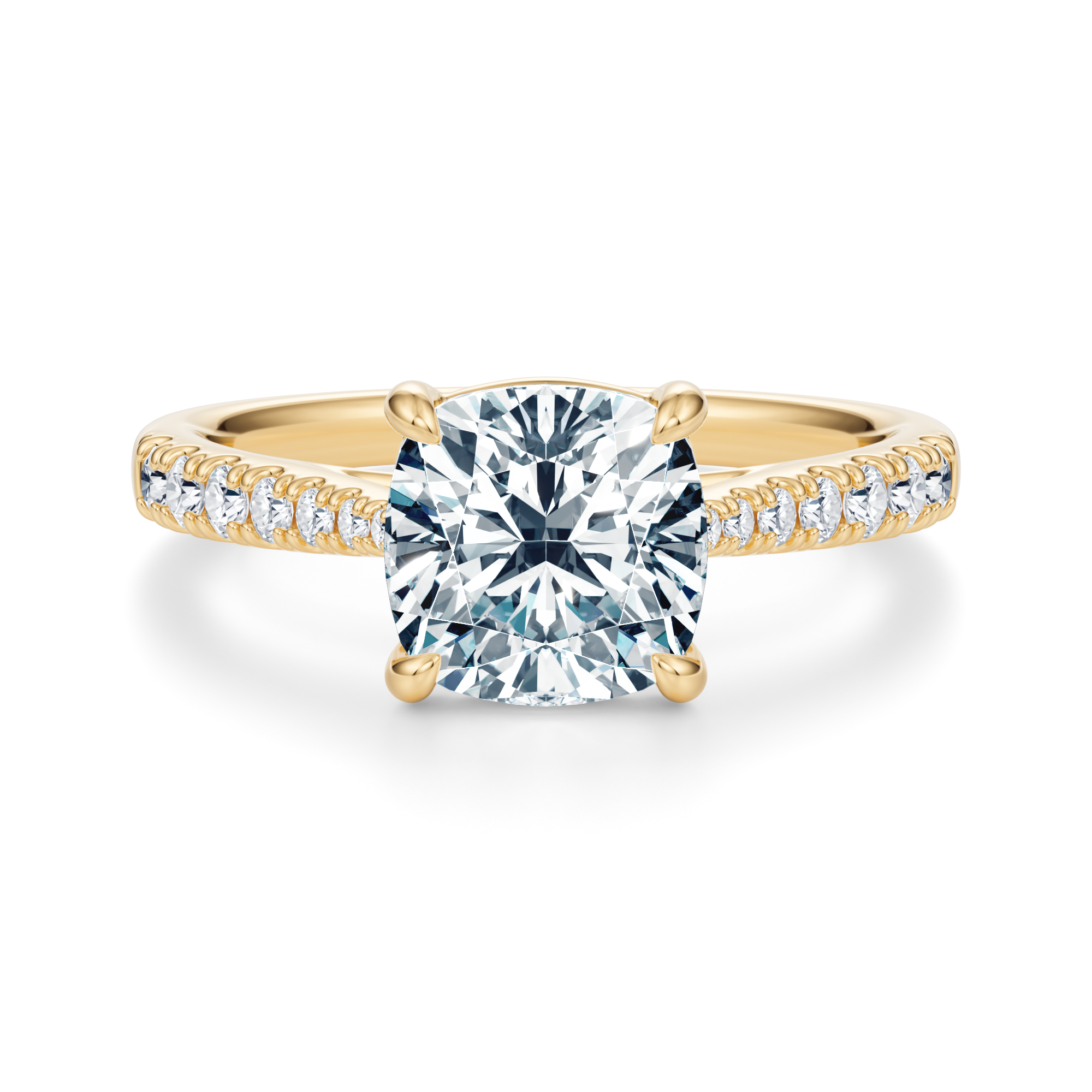 Madison Pavé Engagement Ring Setting